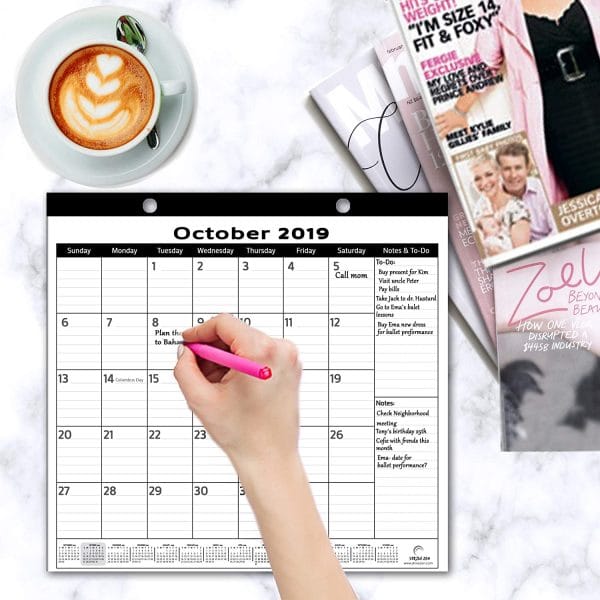 How to Organize your Life with Your Physical Calendar? - StriveZen
