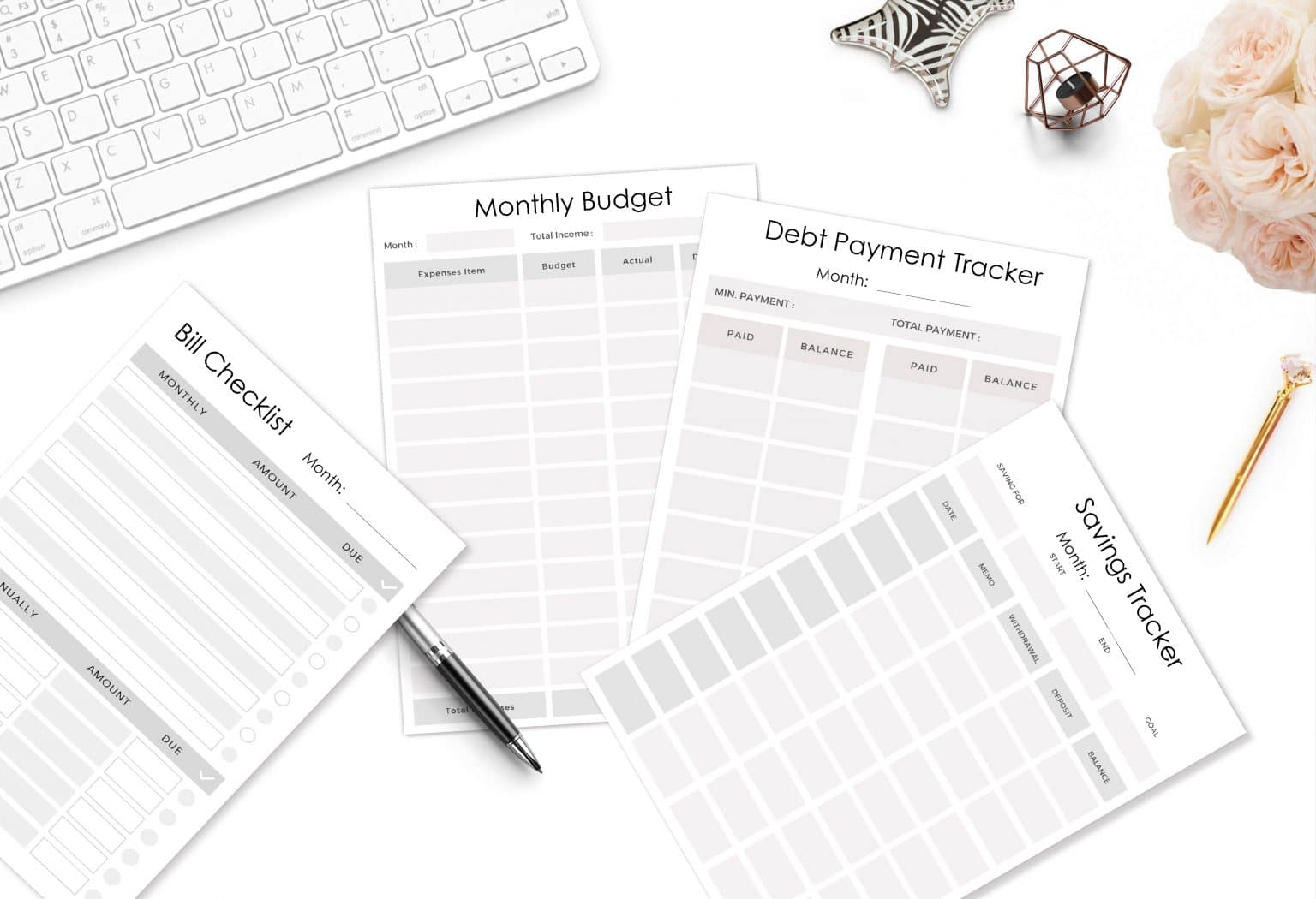 Ultimate Budget Planner, Ultimate Financial Planner, Digital ...