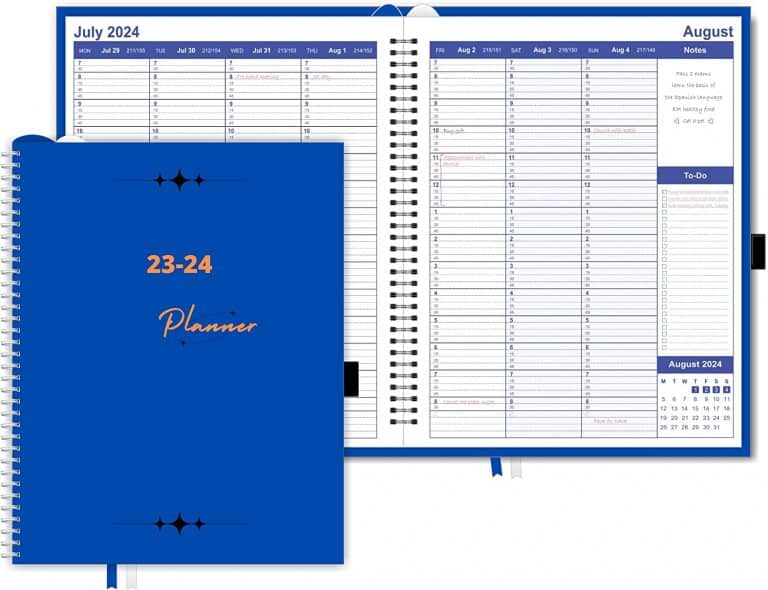 Hourly Planner by StriveZen, Weekly and Daily Scheduling Calendar, with ...