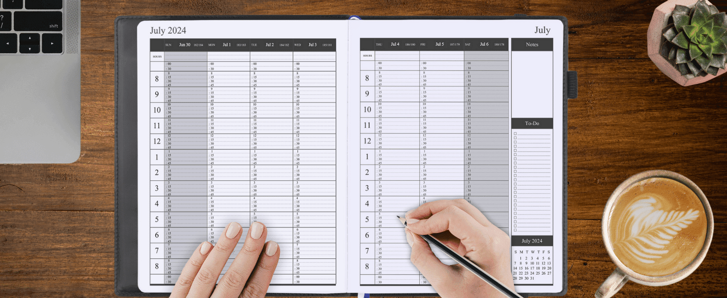 Weekly Appointment Book and Planner - StriveZen